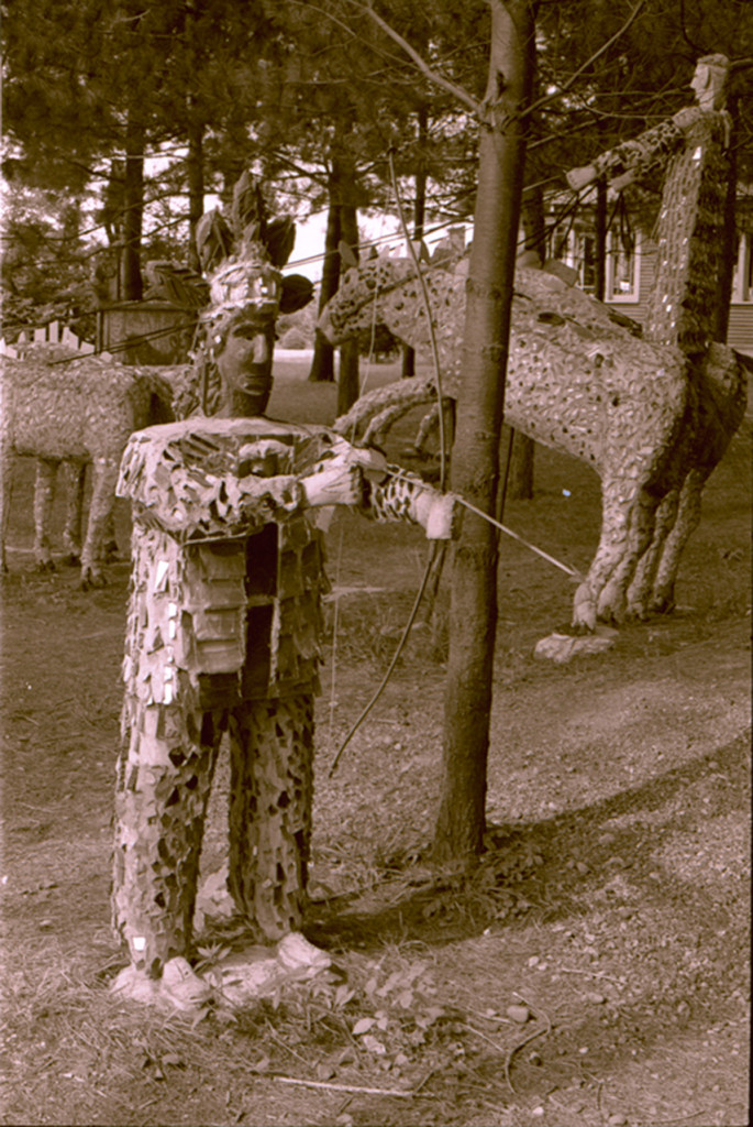 Hunting figure, site plan #53. Photo:; Robert Amft, c. 1960s