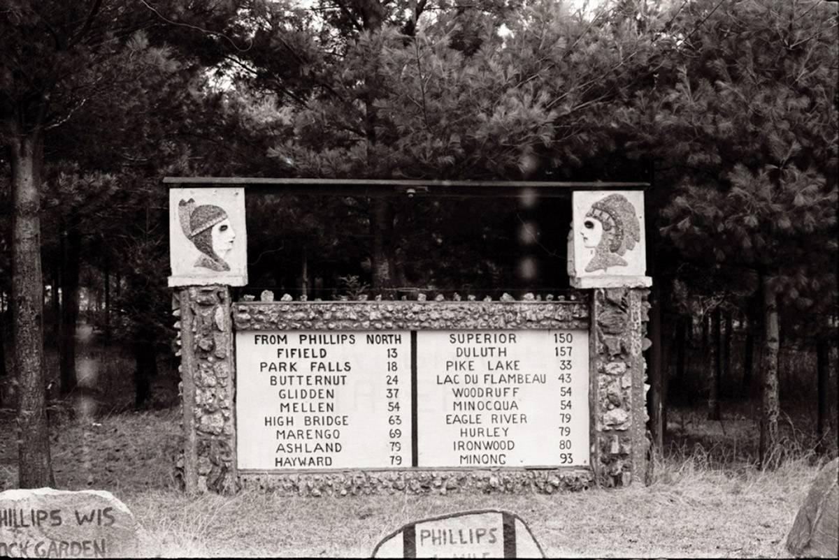 Mileage Marker, site plan #63. Photo: Robert Amft, c. 1960s